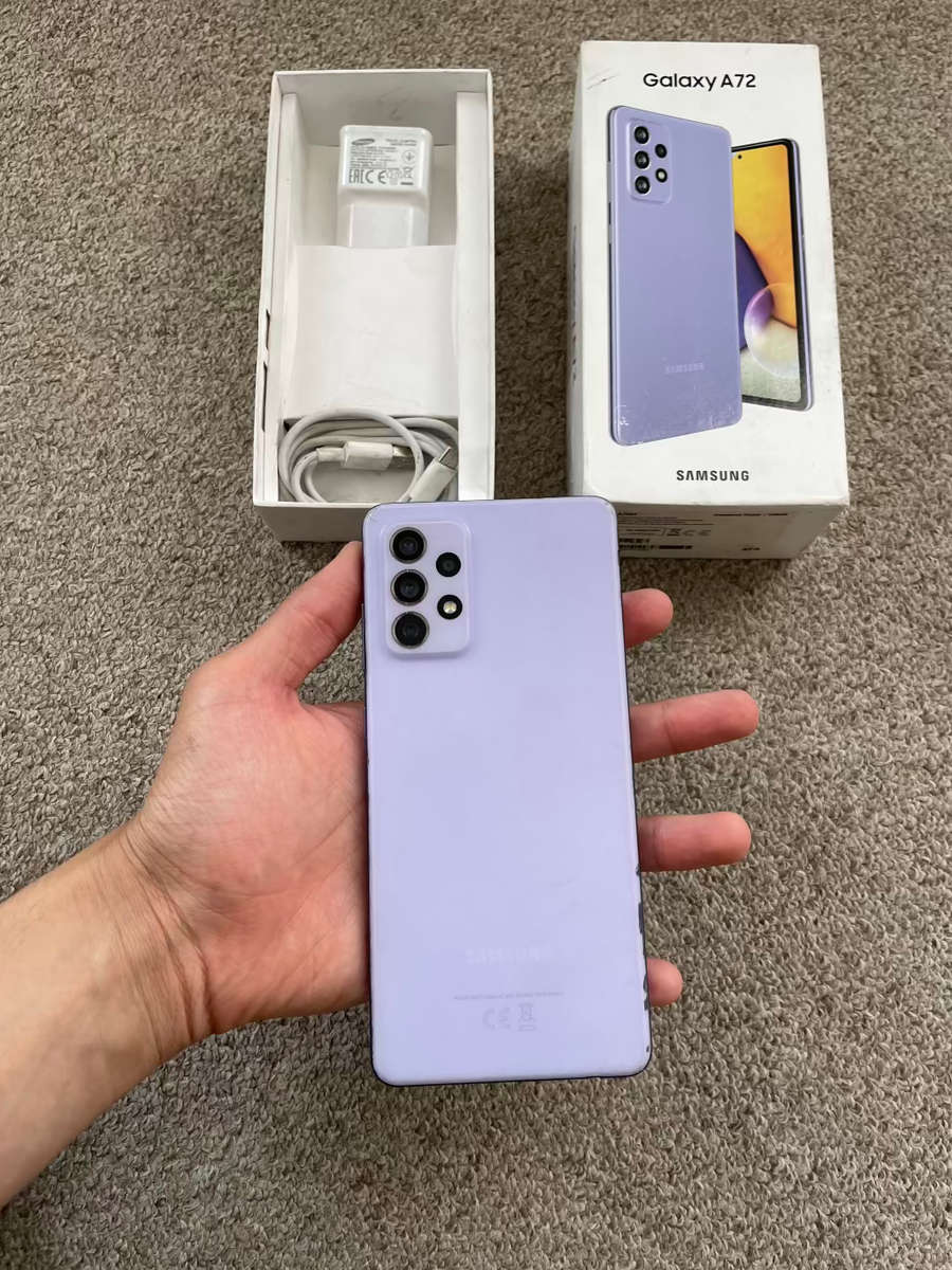 Samsung - Samsung A72 128gb 6gb ram Dual sim with box and charger was ...