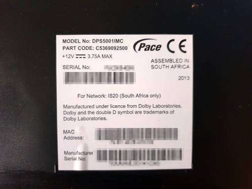 DSTV Decoders - DSTV Explora Decoder DPS5001IMC and Remote was sold for ...