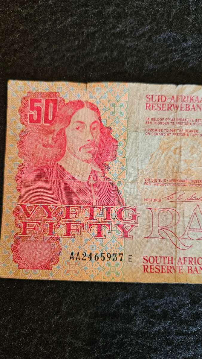 CL Stals - South African R50 Bank Note for sale in Johannesburg (ID ...
