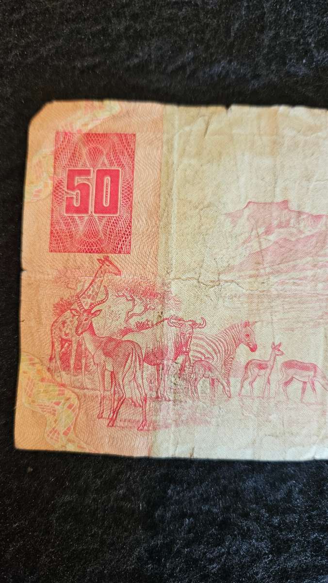 CL Stals - South African R50 Bank Note for sale in Johannesburg (ID ...