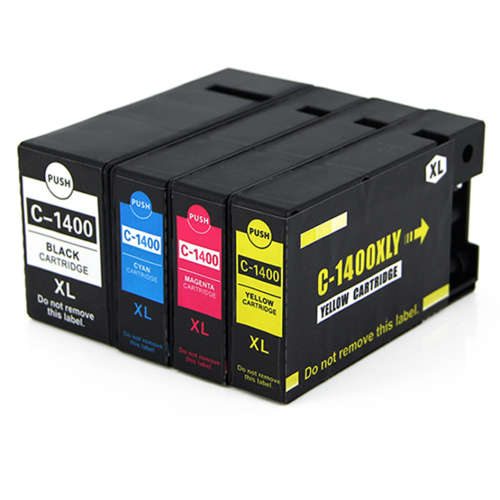 Ink Cartridges - Canon PGI-1400XL /1400/PGI1400 Compatible Ink Cartridges Multipack was sold for ...