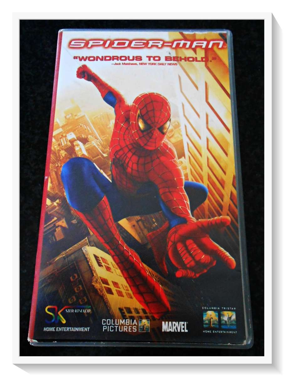 Movies - Spiderman - MARVEL - Columbia Pictures - VHS 10V - Video ...