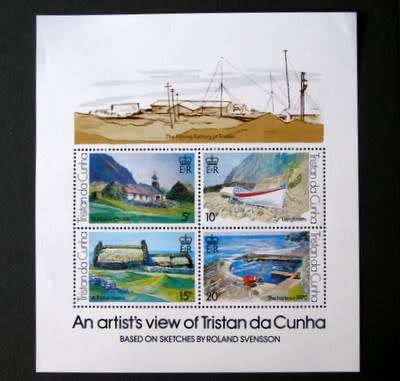 Other African - TRISTAN DA CUNHA Mint Miniature Sheet - Paintings by ...