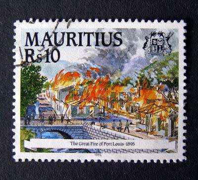 Mauritius - MAURITIUS - Centenary of the Great Fire of St. Louis 1995 ...
