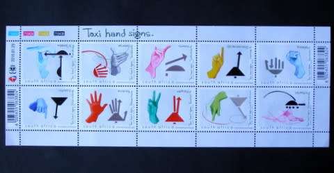 Republic of South Africa - SOUTH AFRICA Mint* Sheet - Taxi Hand Signs ...