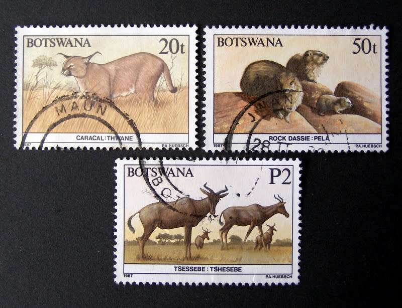 Botswana & Bechuanaland - BOTSWANA - Animals 1987 for sale in ...