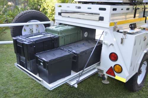 Trailers - Challenger bundu basher off road trailer with echo tent was ...