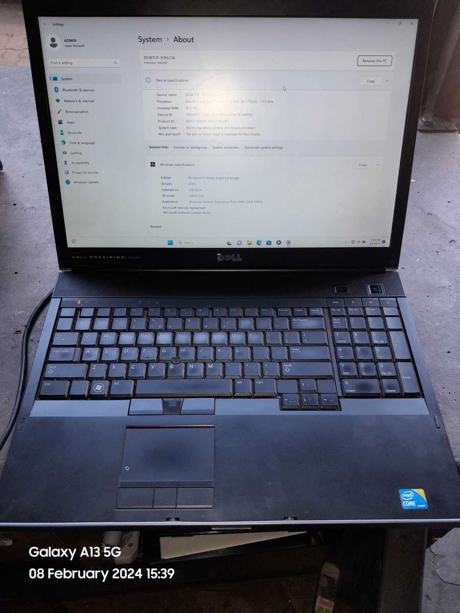Laptops & Notebooks - 16GB RAM DELL PRECISION M6500 CORE i7 Q820 WITH 2 ...