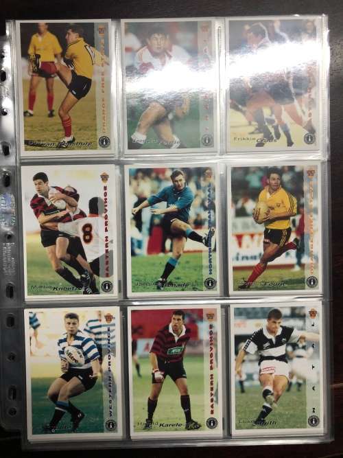 Sporting Memorabilia - COMPLETE Currie Cup Rugby, Card x 126 trading ...