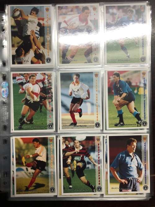 Sporting Memorabilia - COMPLETE Currie Cup Rugby, Card x 126 trading ...