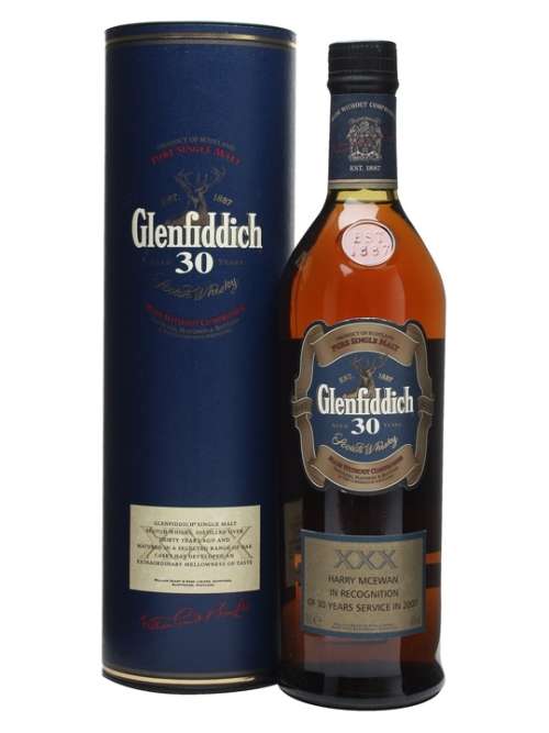 Whisky - Glenfiddich 30 Years Whisky - 2007 - Excellent Ratings ...
