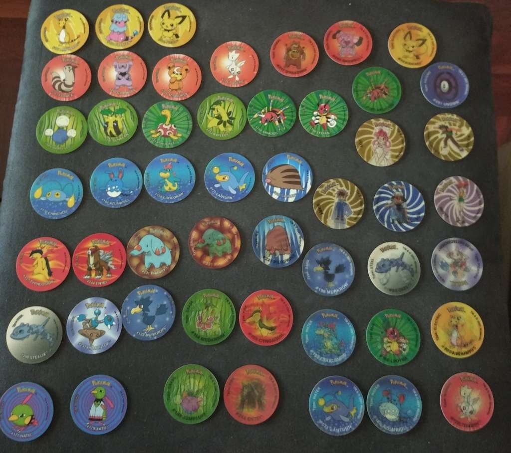 Games - Pokemon Johto Tazos Second Collection (Complete Collection) for ...