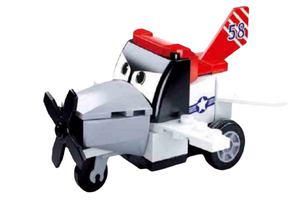 Other LEGO & Building Toys - SLUBAN - POWER BRICKS PULL BACK Aeroplane ...