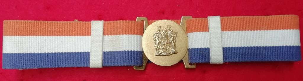 Belts & Buckles - State President`s Guard Stable belt was sold for 751. ...