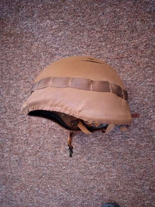 Headgear - SADF Kevlar Helmet circa 1980`s was sold for 500.00 on 19 ...