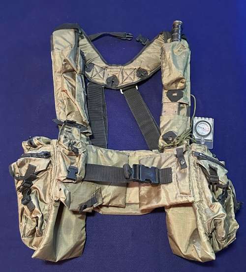 Kit - SA SPECIAL FORCES RECCE Combat Rig, with Camillus Combat Knife ...