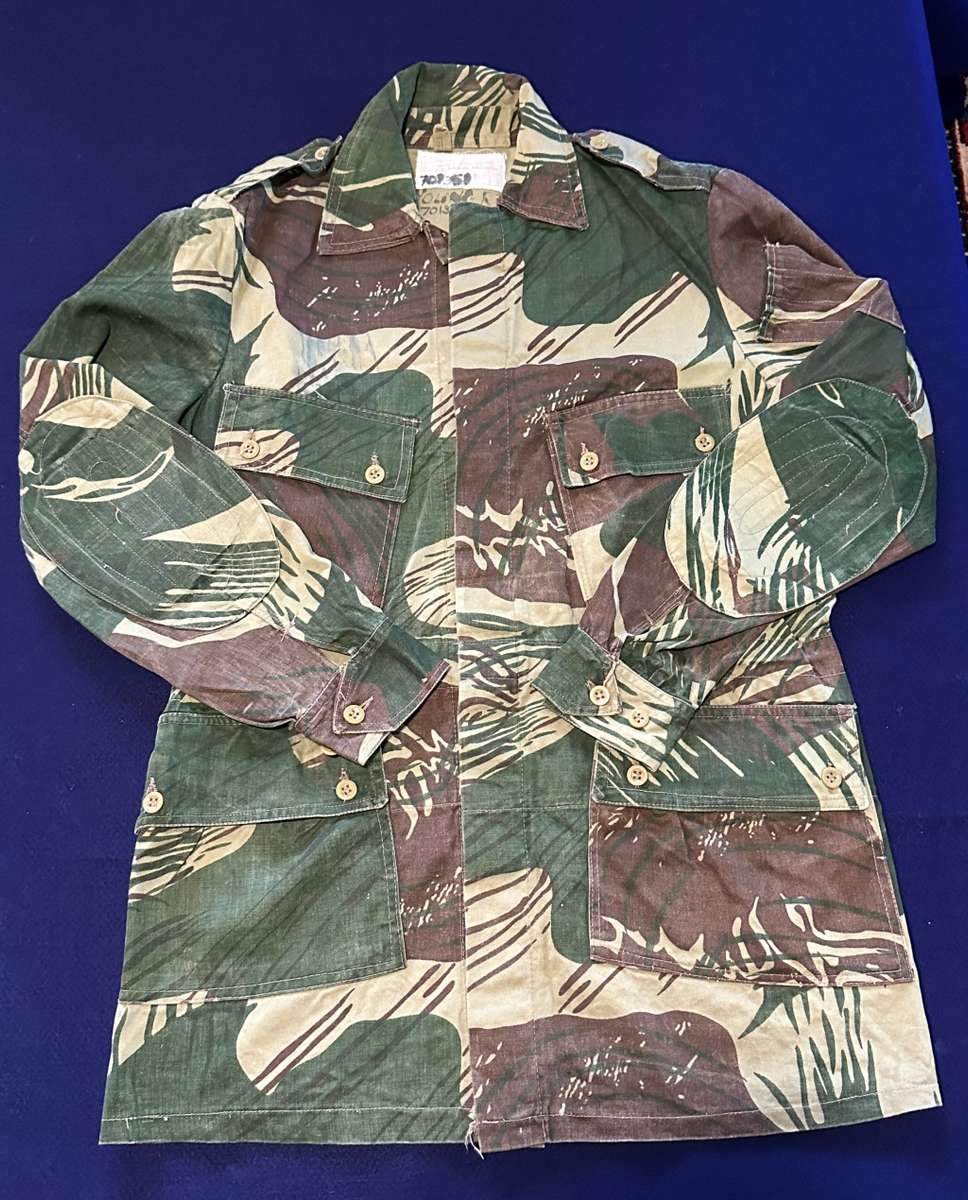 Uniforms - RHODESIA CAMO BUSH JACKET, with Padded Elbows - In Excellent ...