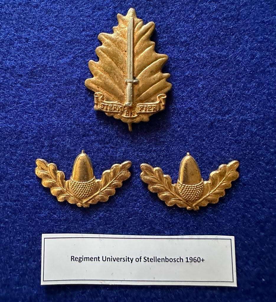 South African Army - Regiment University of Stellenbosch 1960+, Cap ...
