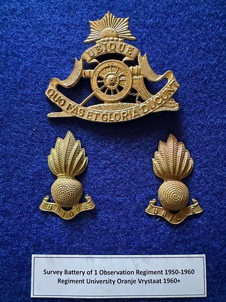 South African Army - Survey Battery of 1st Observation Regiment 1950 ...