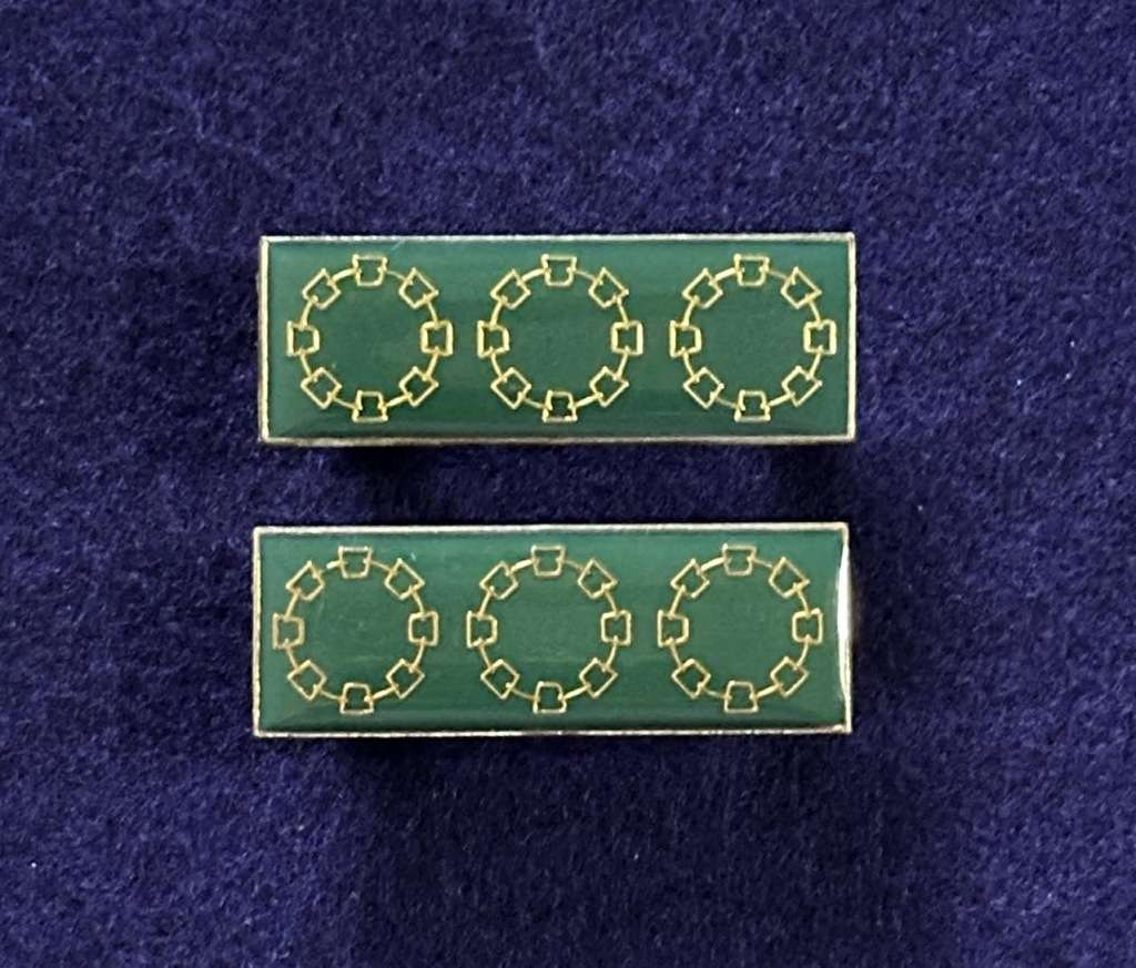 South African Army - SADF Logistics Command - Pair of Command Bars for ...