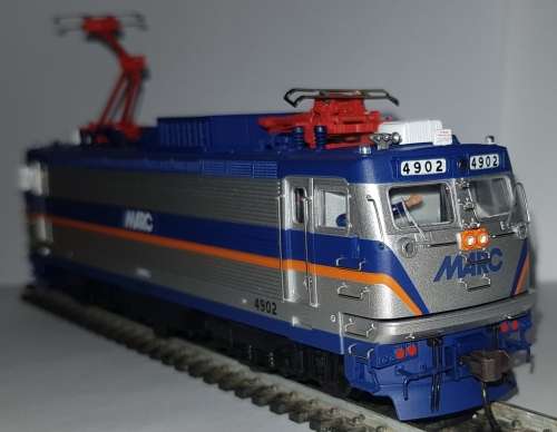 Locomotives - ATLAS HO SCALE USA AEM-7 MARC #4902 ELECTRIC LOCOMOTIVE ...