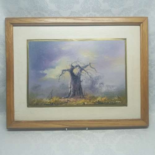 Paintings - Oil on board Shadows by South African artist George Barlett ...