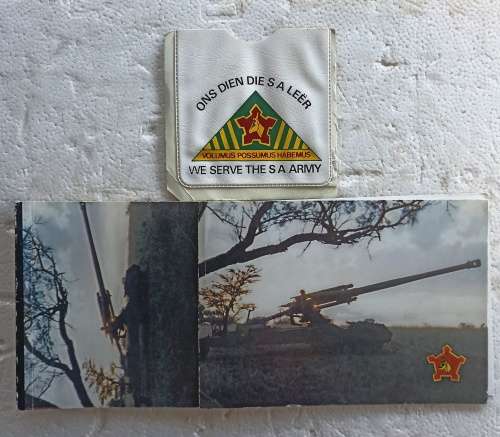 Other Militaria - Rare SA Army Picture Postcard Booklet with 8 ...