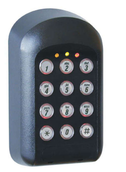 Garage & Gate Motors - Centurion SmartGuard Air Wireless Keypad - Black ...