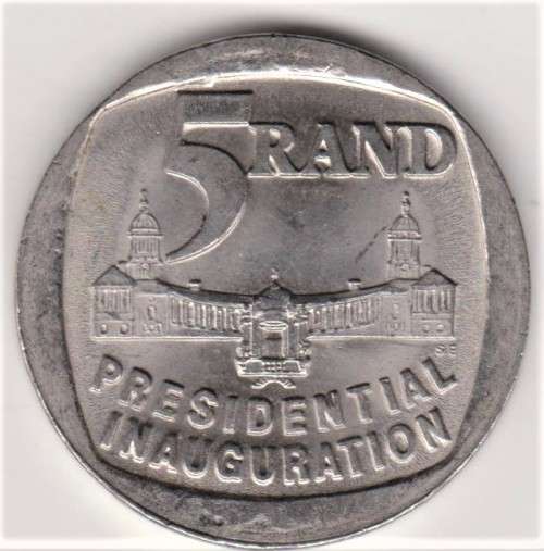 Inauguration R5 - 1994 PRESIDENTIAL INAUGURATION R5 COIN was sold for ...