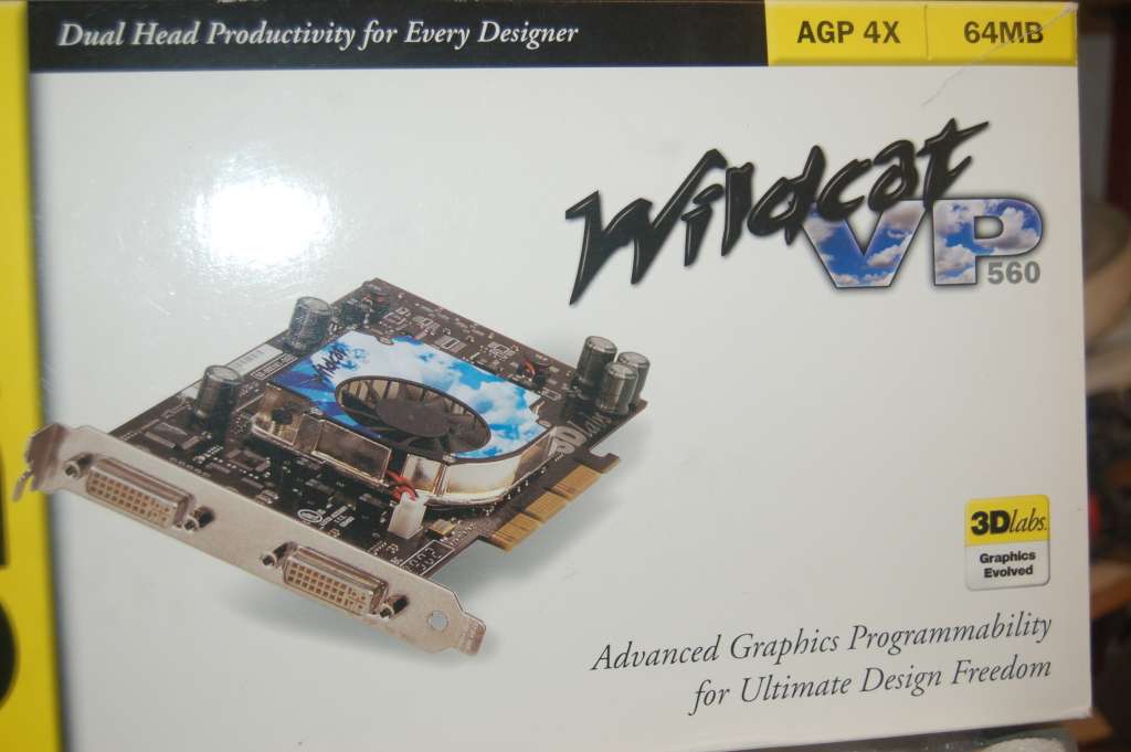 Graphics & Video Cards - 3D LABS WILDCAT GRAPHICS CARD NEW BUT OLDER ...