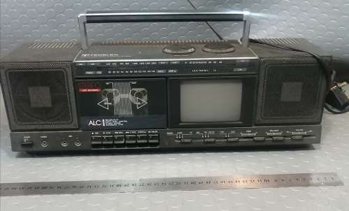 Other Antiques & Collectables - Vintage Tedelex ALC radio with b/w tv ...