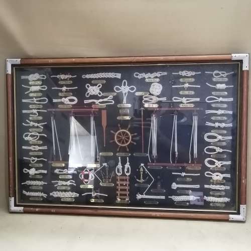 Other Antiques & Collectables - VERY LARGE 3D NAUTICAL KNOT BOARD ...