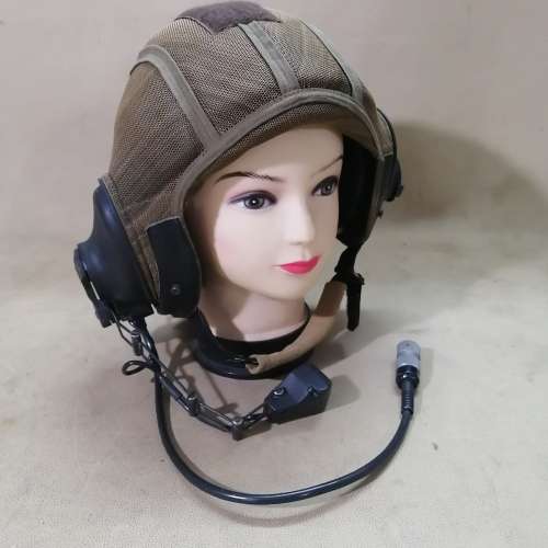 Headgear - ORIGINAL WWII MILITARY TANK COMMANDERS HELMET WITH MIC AND ...