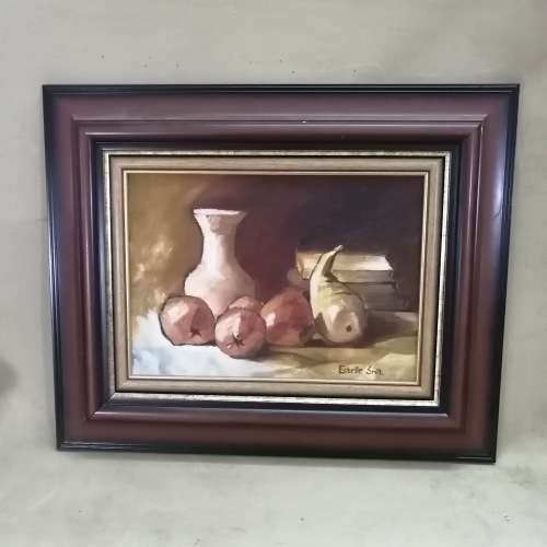 Paintings - BEAUTIFUL OIL ON BOARD SIGNED BY ESTELLE SMIT was sold for ...