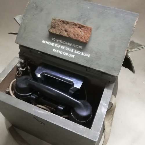 Telephones - HIGHLY COLLECTABLE VINTAGE ERICSSON MILITARY WWII FIELD ...