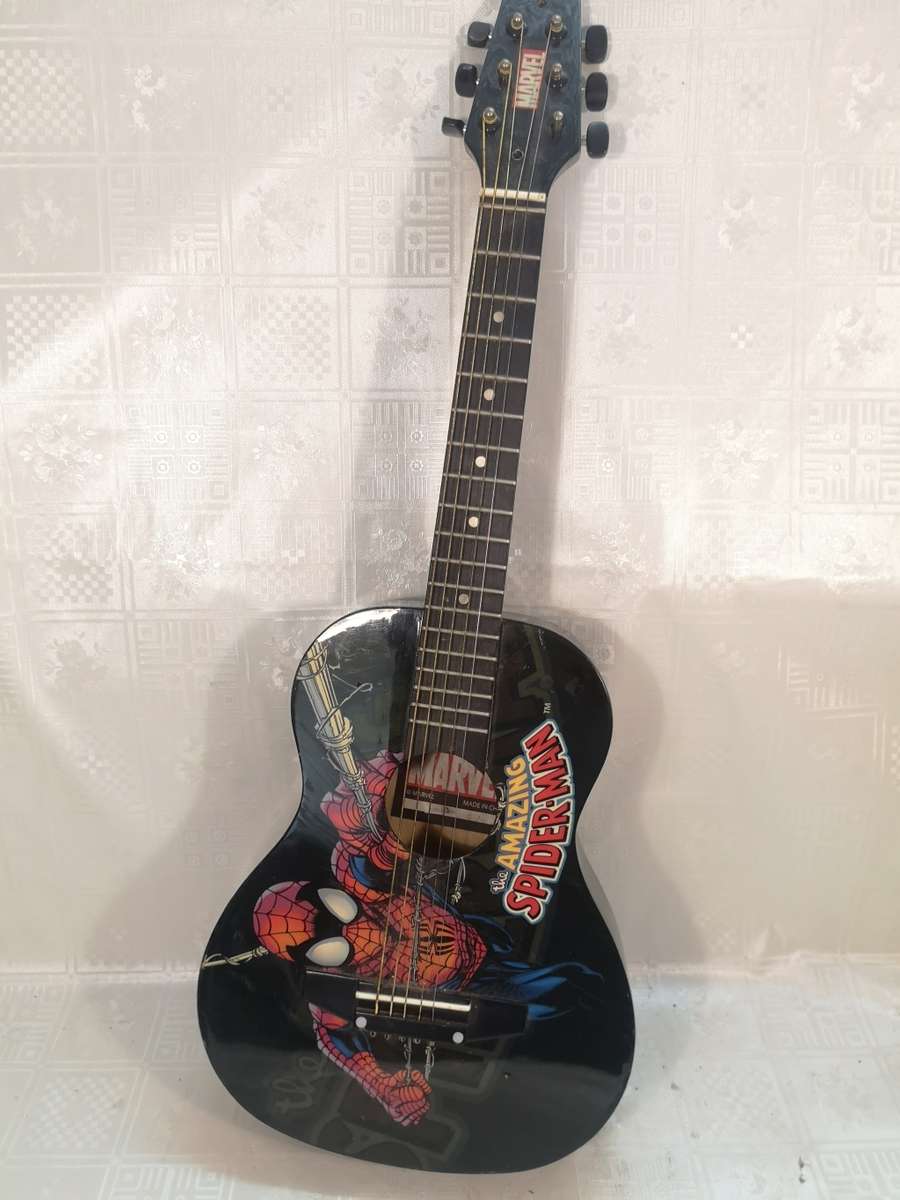 Acoustic - AMAZING SPIDER-MAN JUNIOR ACOUSTIC GUITAR was sold for R276 ...