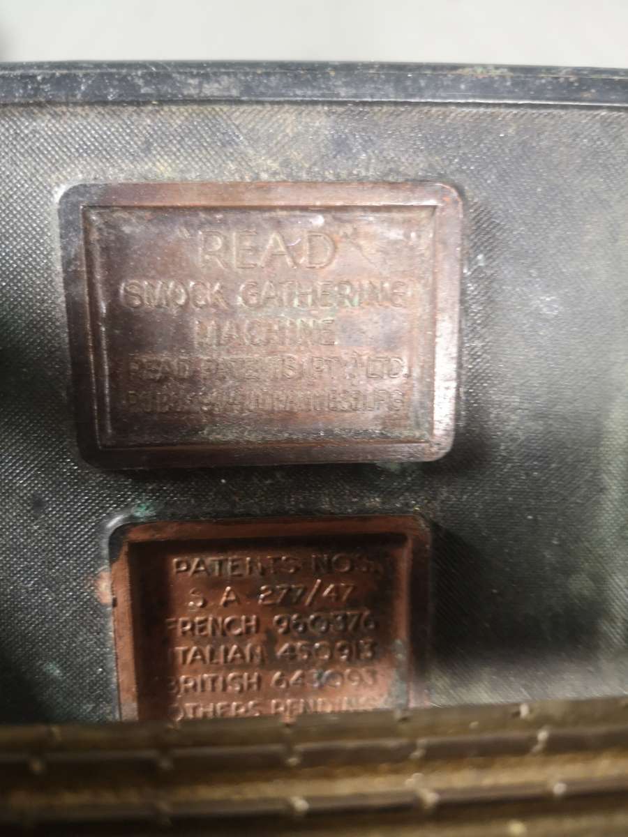 Other Antiques & Collectables - Vintage The Read 16 row Smocking ...