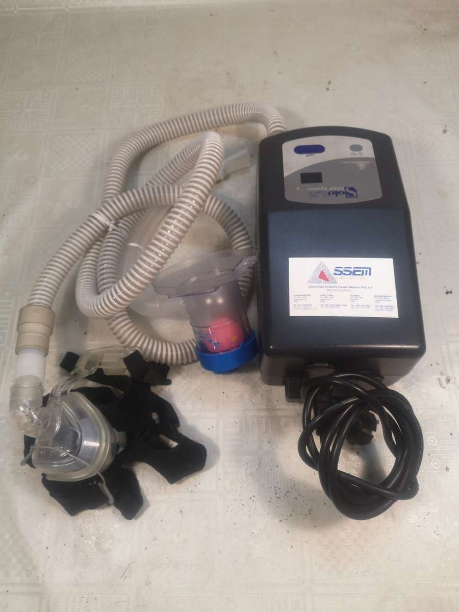CPAP Machines - Respironics Solo LX Cpap System 100% Complete And ...