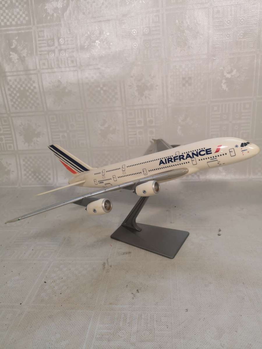 Flight - Large Socatec 1:250 Scale Airbus A380 Air France - Die Cast ...