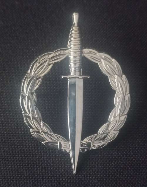 South African Army - SADF Special Force / Recce Operator Badge (Silver ...