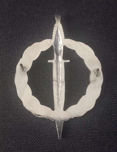 South African Army - SADF Special Force / Recce Operator Badge (Silver ...