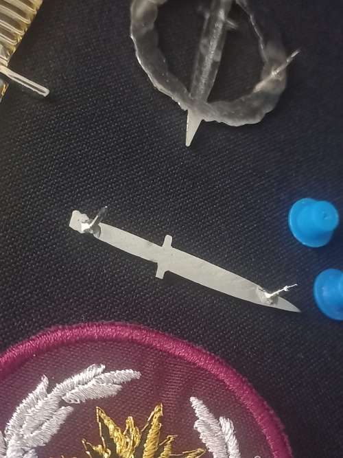 South African Army - SADF Special Force / Recce Operator Badge (Silver ...