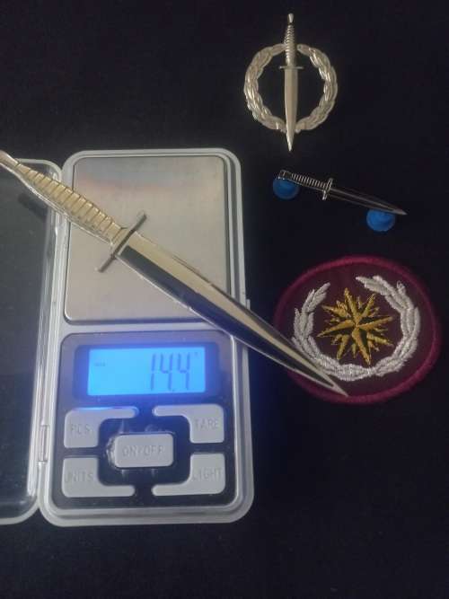 South African Army - SADF Special Force / Recce Operator Badge (Silver ...