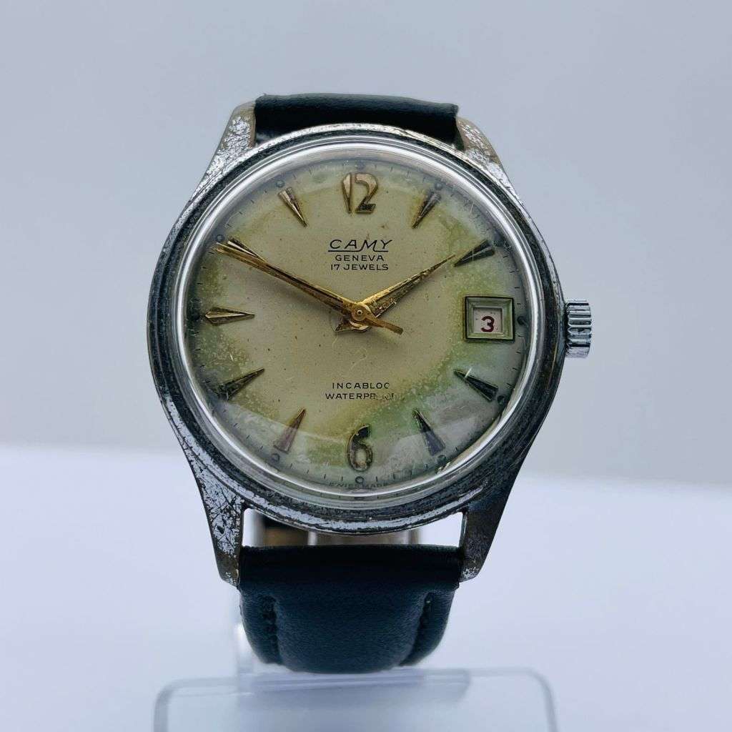 Men's Watches - CAMY Geneva 17 Jewels Swiss Vintage Watch was sold for ...