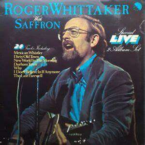 Pop - Roger Whittaker with Saffron - Live Double LP Vinyl Record Set ...