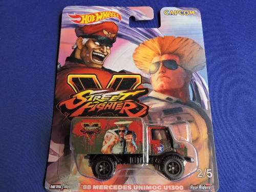 Models - Hot Wheels Mercedes Benz Unimog 1300 ( Capcom Street Fighters ...