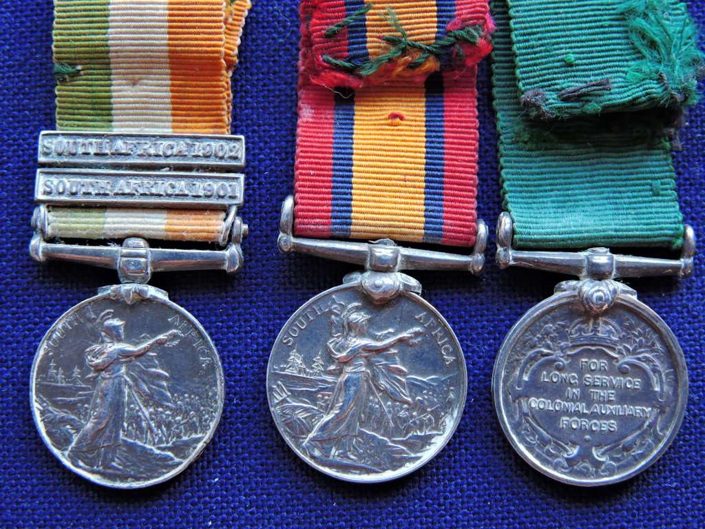 Boer War - Boer War QSA Medals Miniature including Long Service in ...