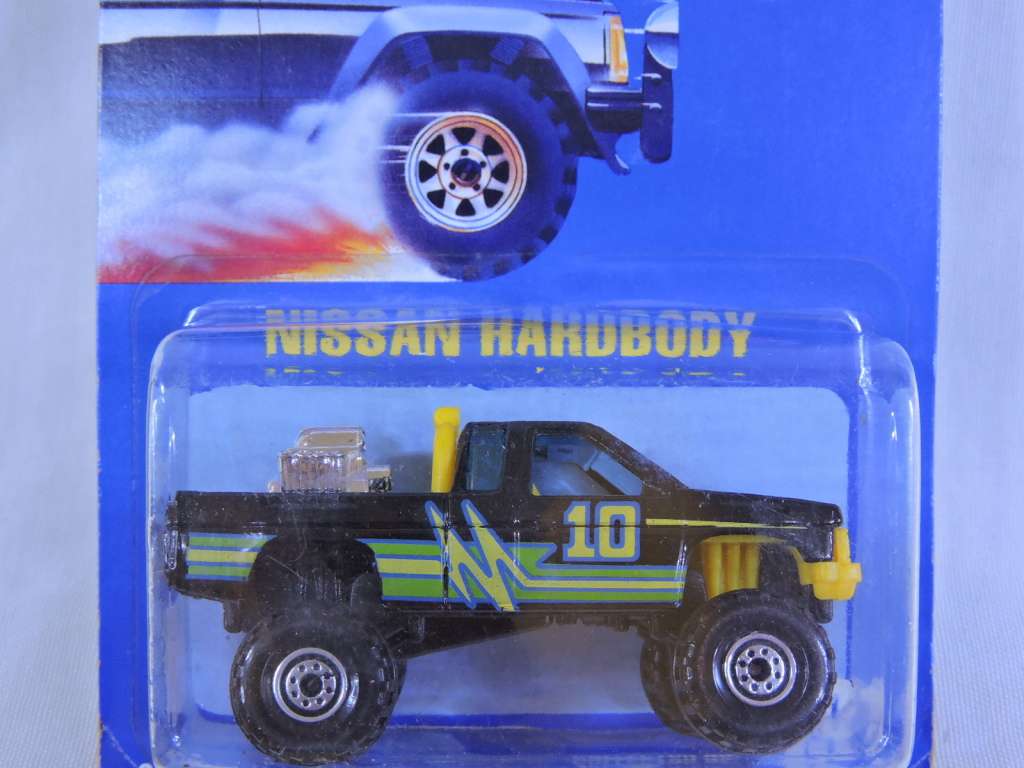 Models - Hot Wheels NISSAN Hardbody 4x4 Truck Bakkie ( Black #10 ) Like ...