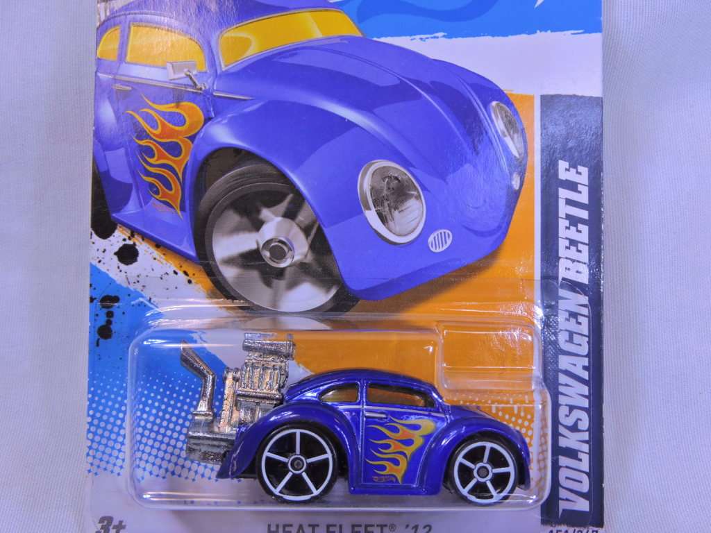 Models - Hot Wheels Volkswagen VW BEETLE ( Royal Blue/Purple ) Heat ...
