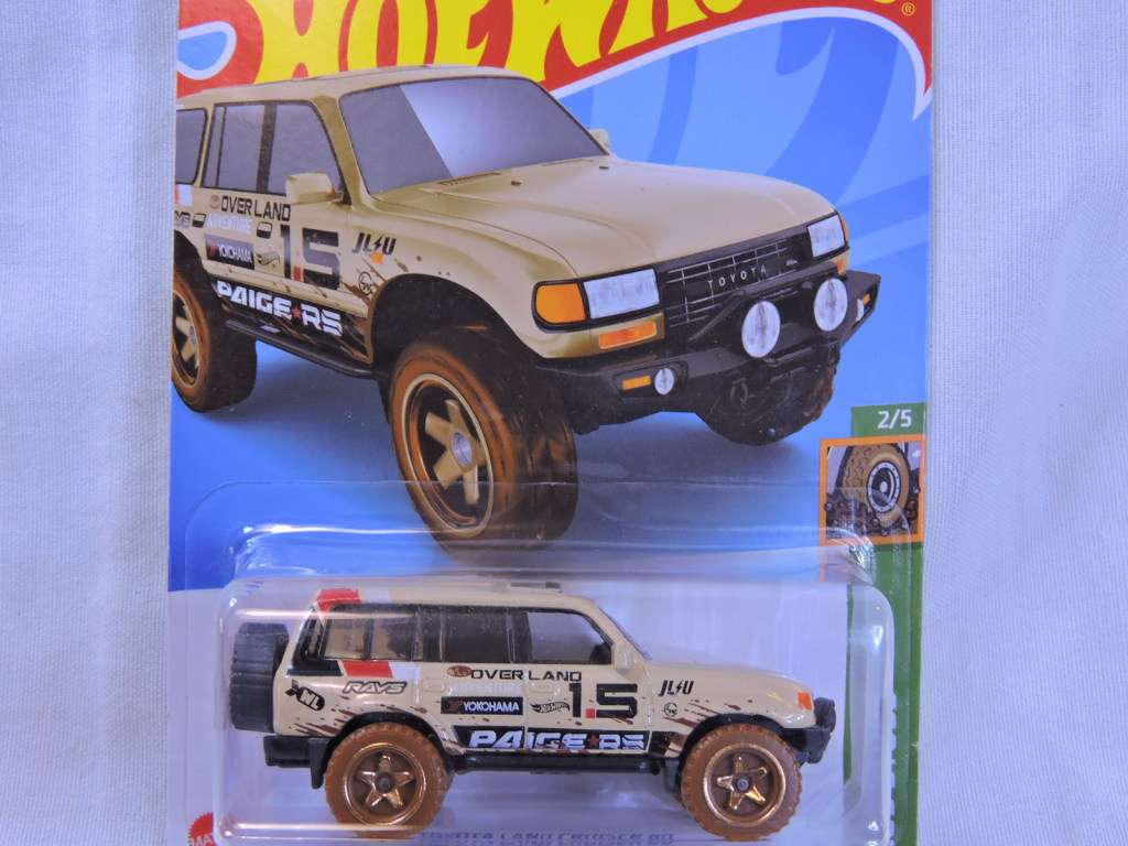 Models - Hot Wheels TOYOTA LAND CRUISER 80 ( Mud Struds ) Like Matchbox ...